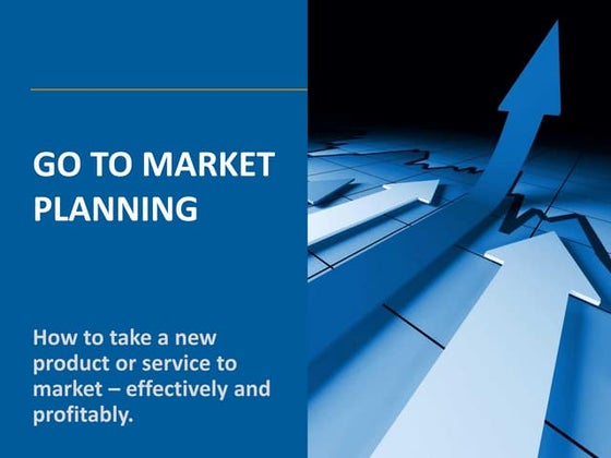 Go-To Market Plan | PDF