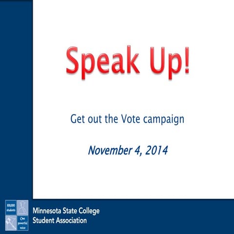 Get Out The Vote | PPT