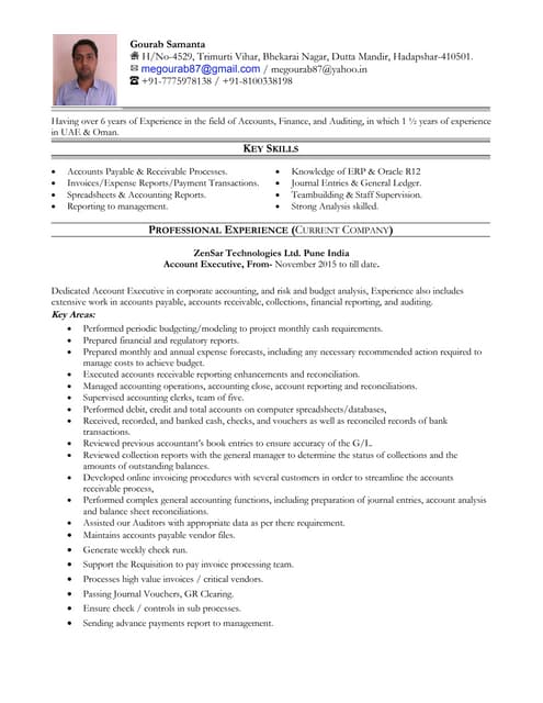 Resume 2015 | PDF