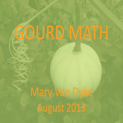 Gourd Math | PPTX