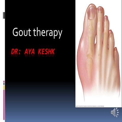 gout-causes and treatment modalities.pptx