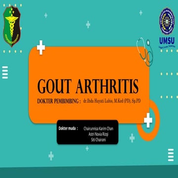 GOUT Artritis ilmu penyakit dalam di medan | PPT