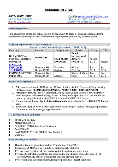 resume of Ratul with pic with signature | PDF