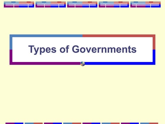 The 8 types of government[1] | PPT