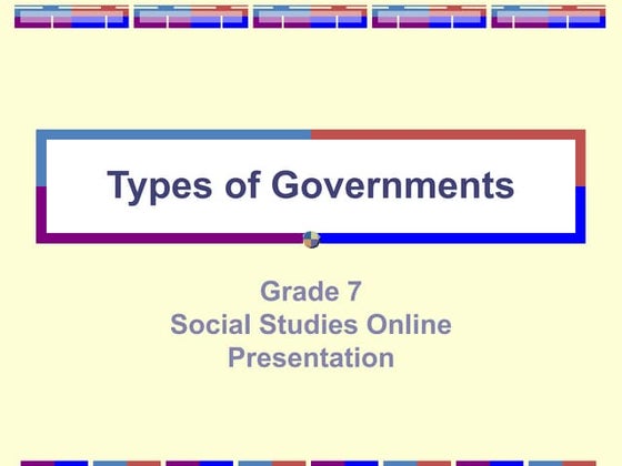 The 8 types of government[1] | PPT