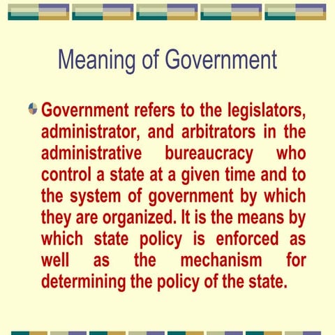 Gov types ppt | PPT