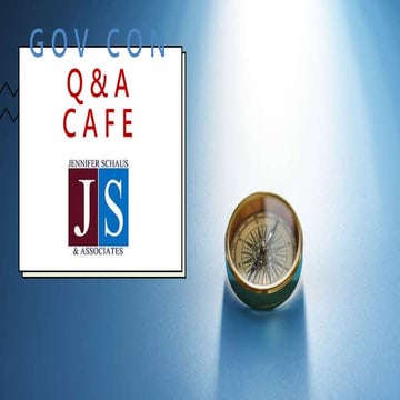 Federal Government Contracting - LIVE Q&A - Topic: SET-ASIDES | PPTX