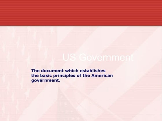 The Three Branches Of Government Power Point | PPTX