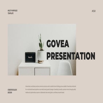 Govea Presentation : Light Color Theme | PDF