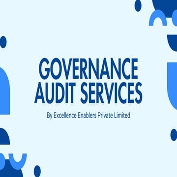 Governance Audit Services for Effective Oversight | PDF
