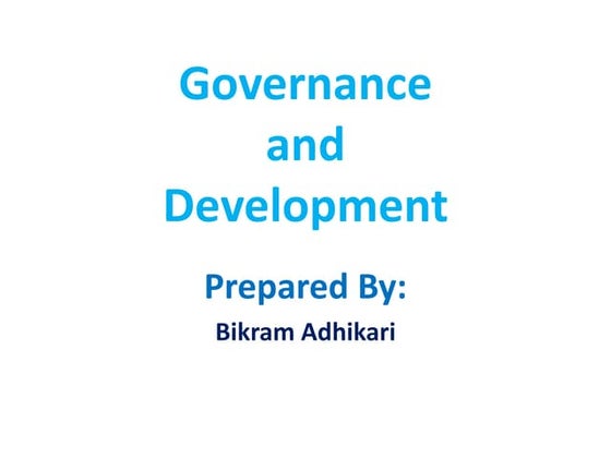 Governance | PPT