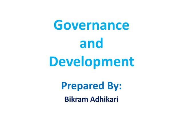 Governance | PPT