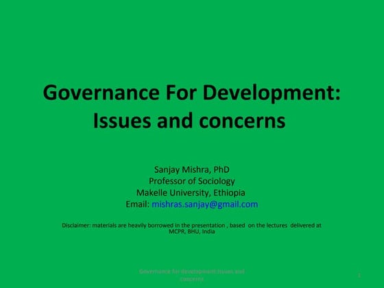 Governance | PPT