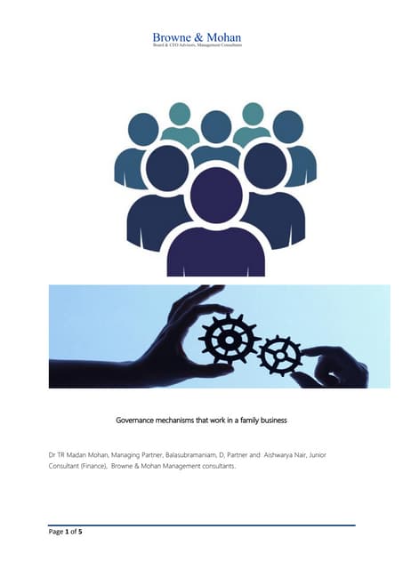 20160618 Family Charter Summary | PDF