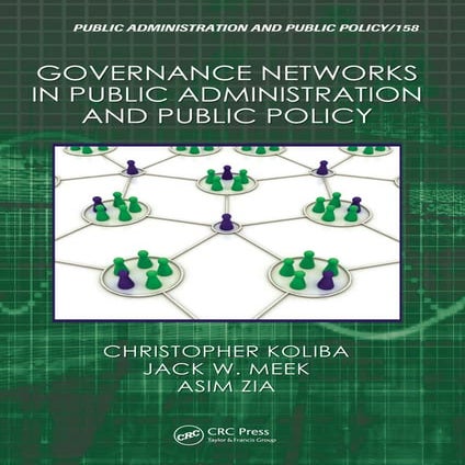 Governance Networks in Public Administration and Public Policy.pdf