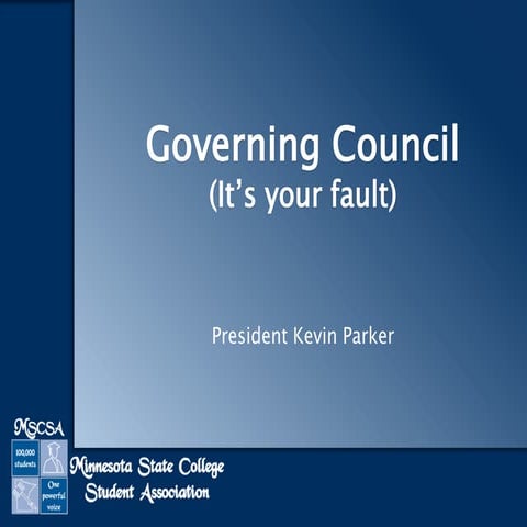 Governing Council Roles and Expectations: Organizational Oversight 101 ...