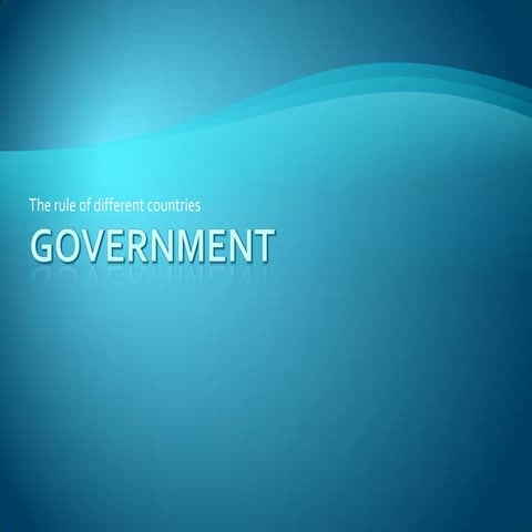 Governments | PPT