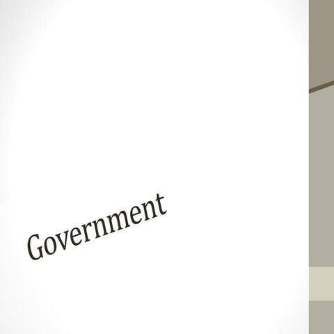 Government Overview | PPT