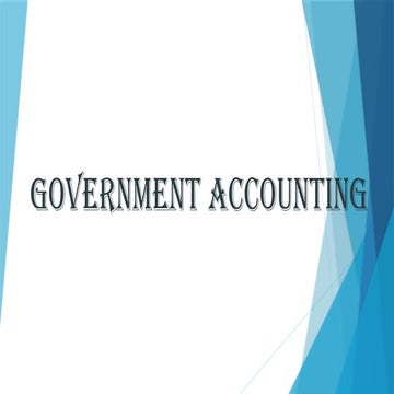 GOVERNMENT-ACCOUNTING1. bsa 4 government accounting | PPTX