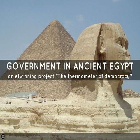 Ancient Egyptian Government