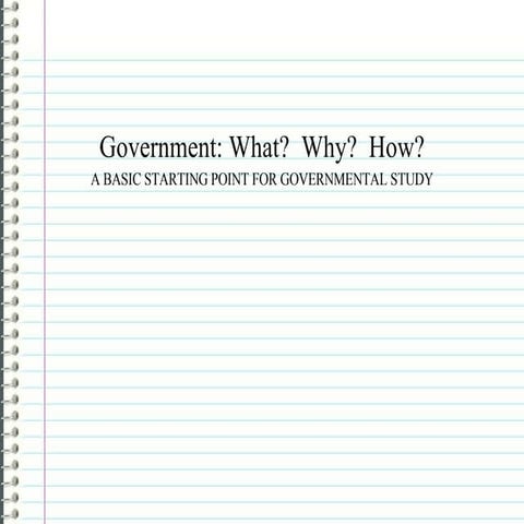 Government.Ppt Updated | PPT