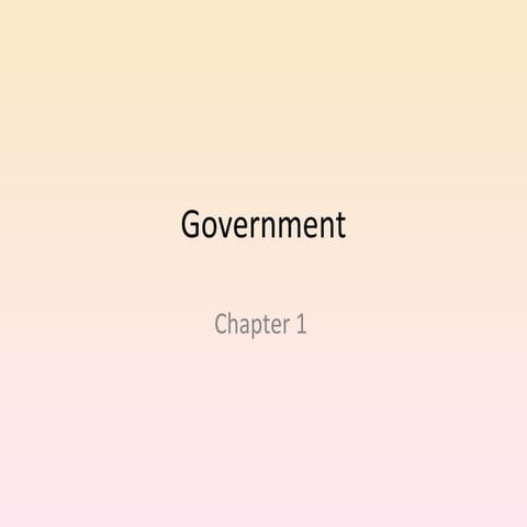 Government vocabulary review | PPTX