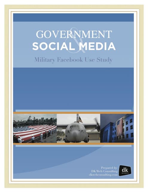 Military Operations and Social Media | PPT | Technology & Computing