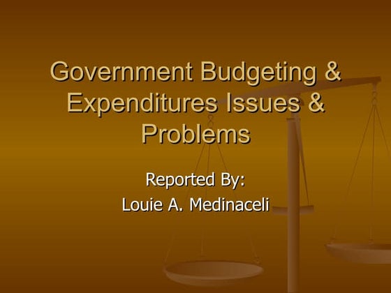 Concept of appropriation, allotment and obligations | PPT