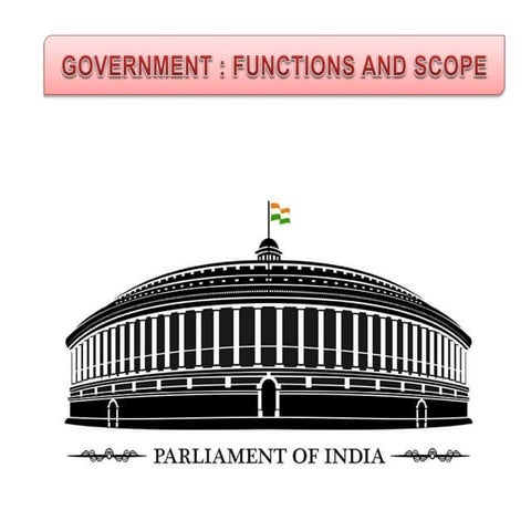 Government functions and scope | PPTX