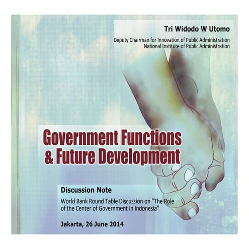Government Functions and Future Development | PDF