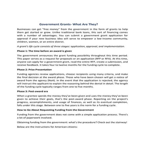 Grant Writing for Law Enforcement | PPTX