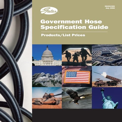 Government Hose Specification Guide | PDF