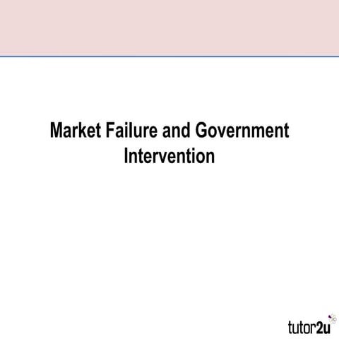 Government Intervention Revision | PPT