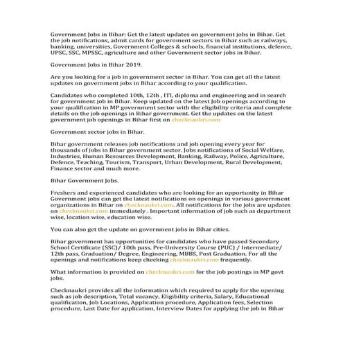 UP & Bihar Govt Yojana 2025_ Block Jobs & Benefits.pdf