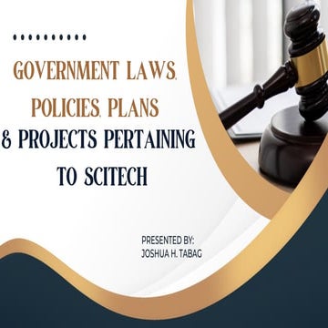 Government laws, policies and plans..... | PDF