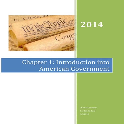 Government notes chapter 1 intro | DOCX