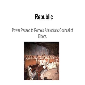 Government of the Roman Republic | PPT