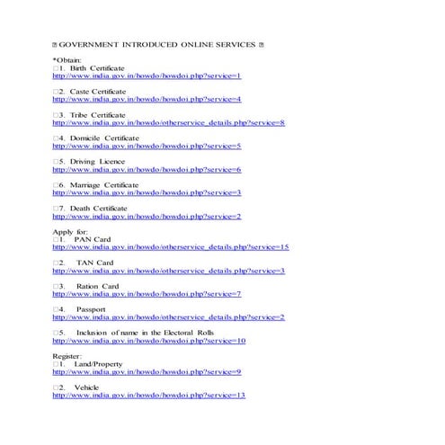 Government online services source | PDF