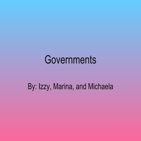 Government powerpoint and slideshare | PPT | Civic affairs | Politics