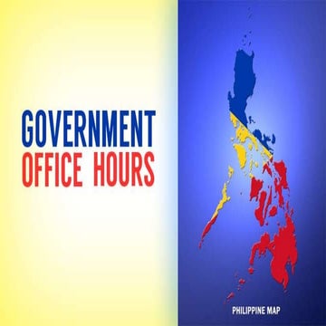 CSC Government Office Hours-posted in their website. | PDF