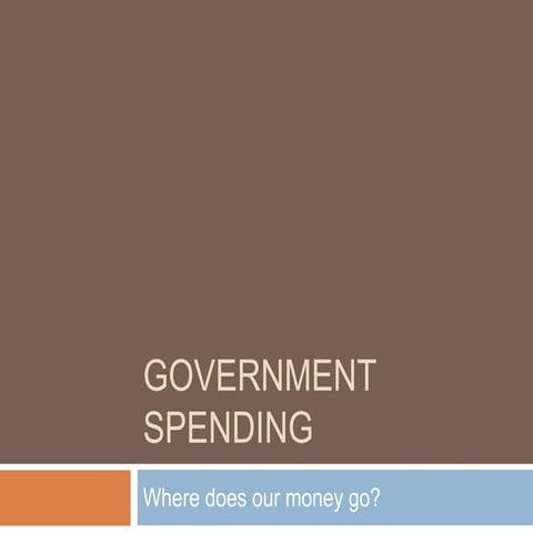 Government spending | PPT