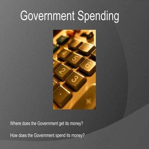 Government spending | PPT