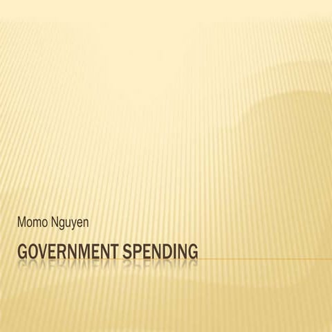 Government spending | PPT