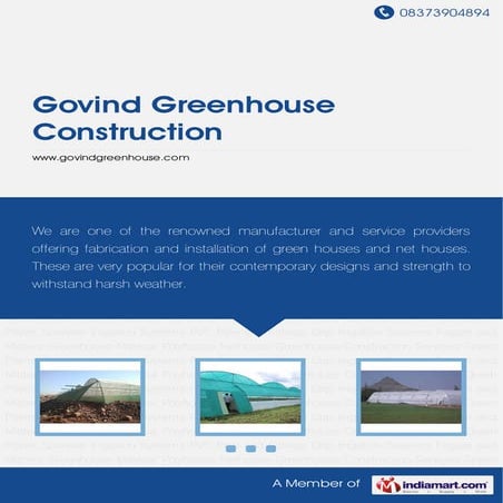 Govind greenhouse-construction | PDF