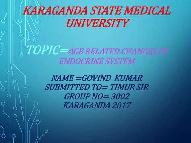 Lecture of Aging in Endocrine System.pptx