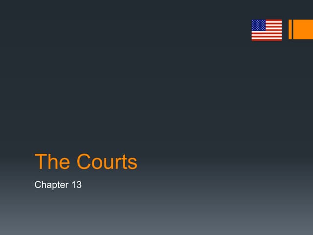 Organization Of U.S. Court System | PPT