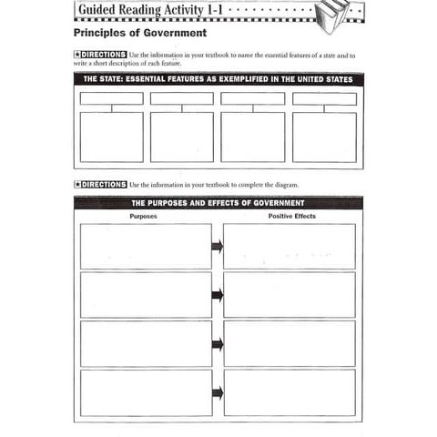Govt Guided Reading 1. | PPS