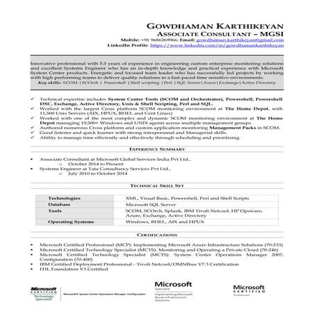 Gowdhaman Karthikeyan Resume | DOC