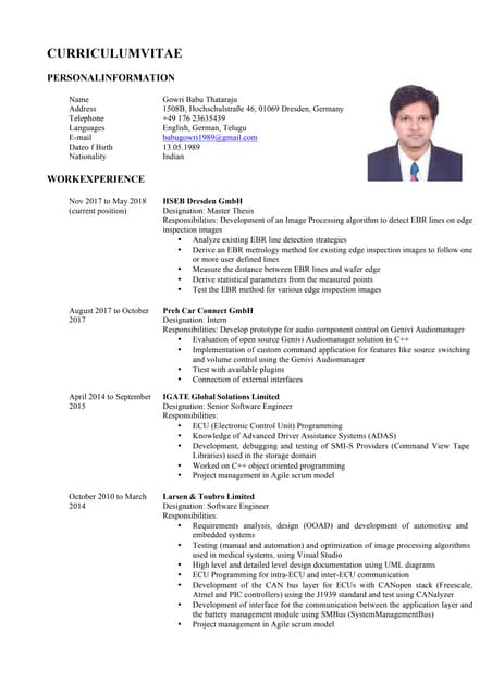 Resume2021 | PDF