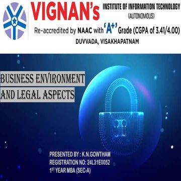 Gowtham mid 2 bela.pptx business law mba | PPT